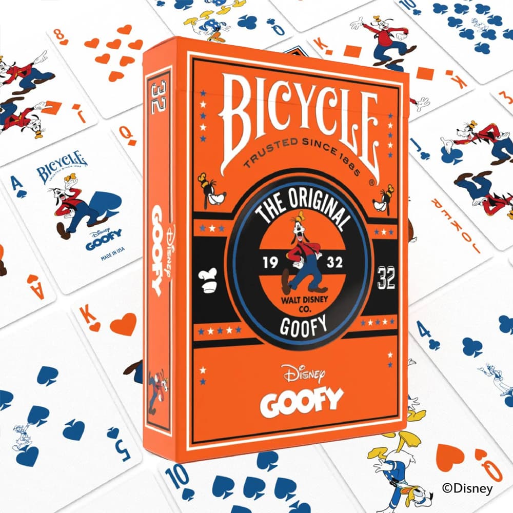 Disney Classic Goofy Playing Cards by Bicycle | Premium Playing Cards