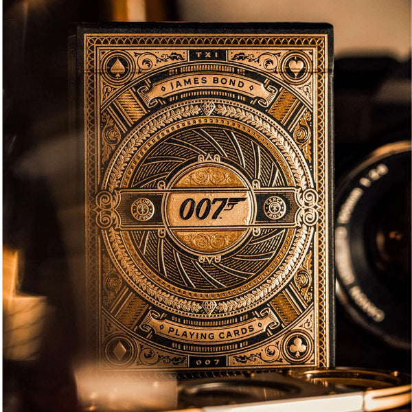 James Bond Playing Cards (Gold) | Deck for 007 Fans