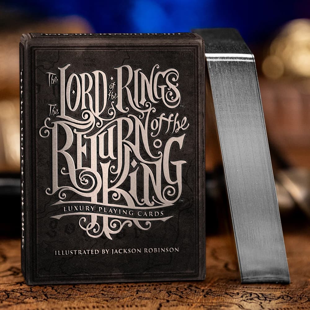Return of the King Playing Cards Gilded Edition – LOTR Deck