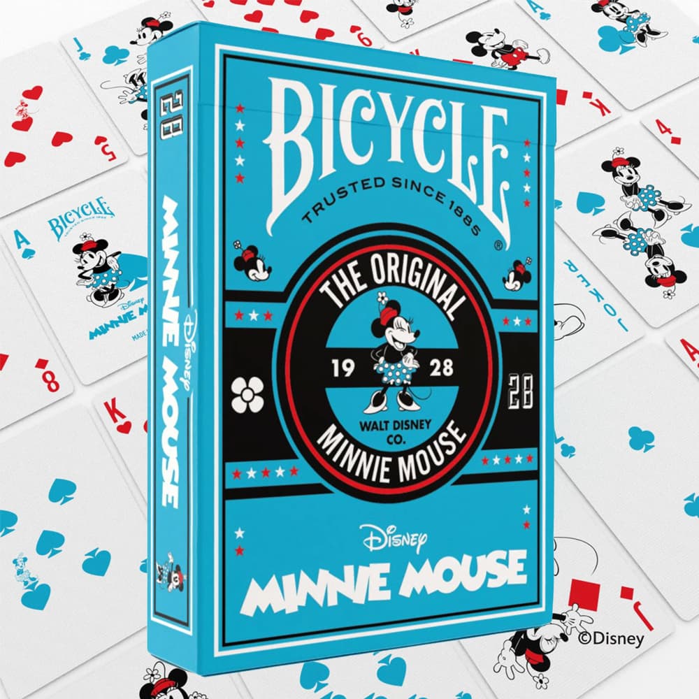 Disney Minnie Mouse Playing Cards | Classic Disney Deck From Bicycle