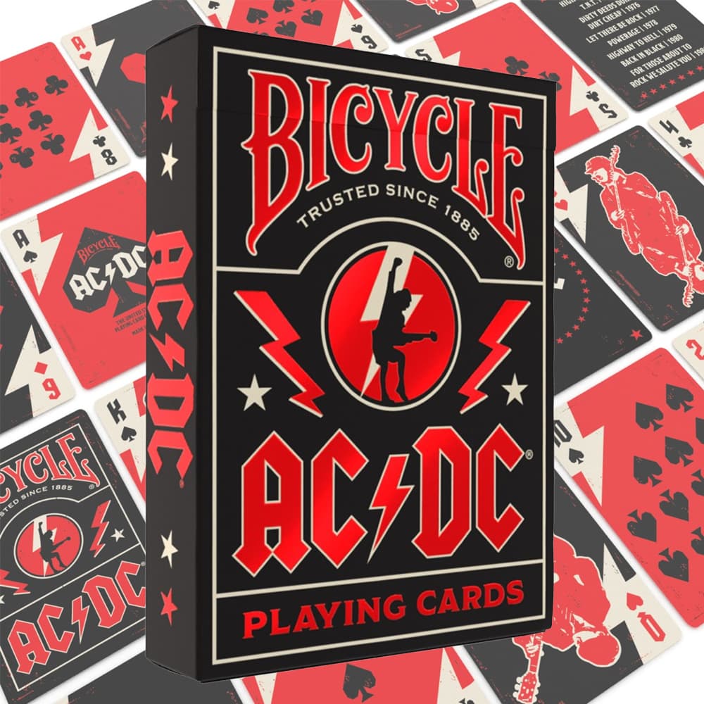 AC/DC Playing Cards | Rock Band Deck From Bicycle