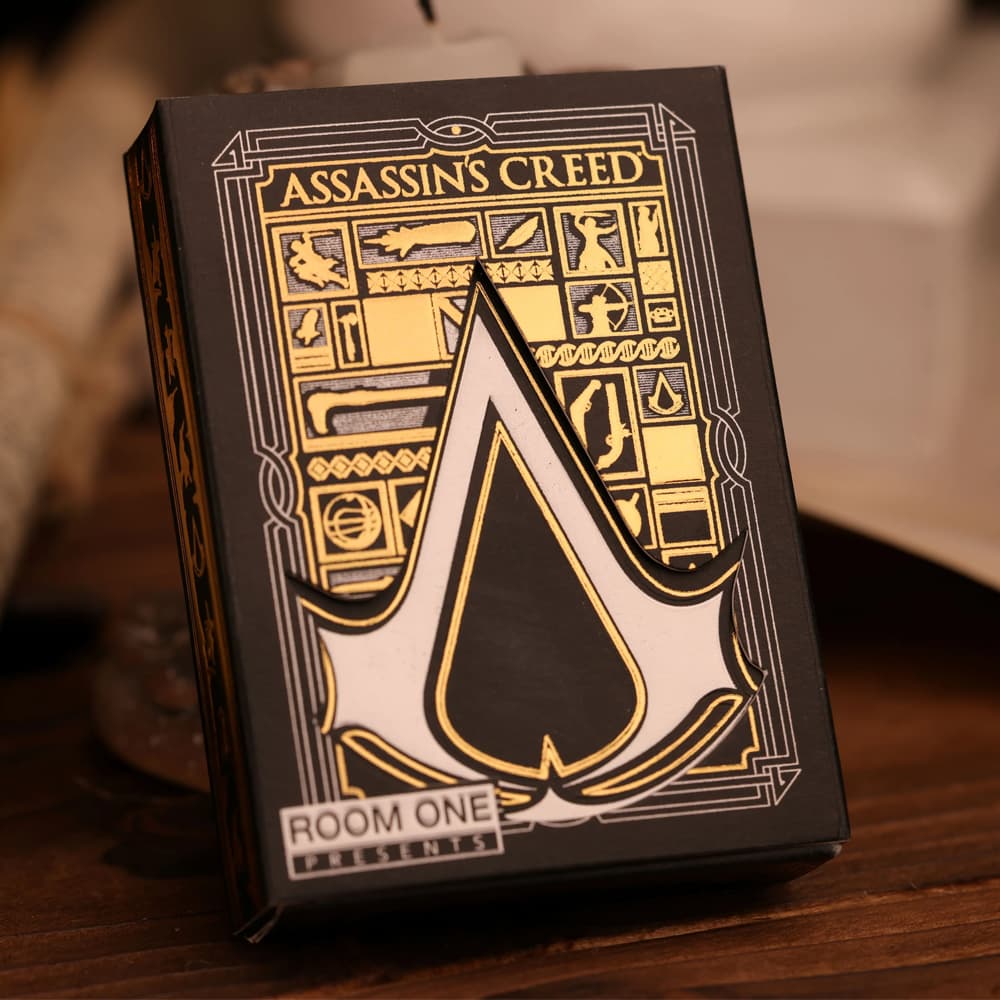 Assassin’s Creed Playing Cards – Black Hidden Blade Edition | Room One