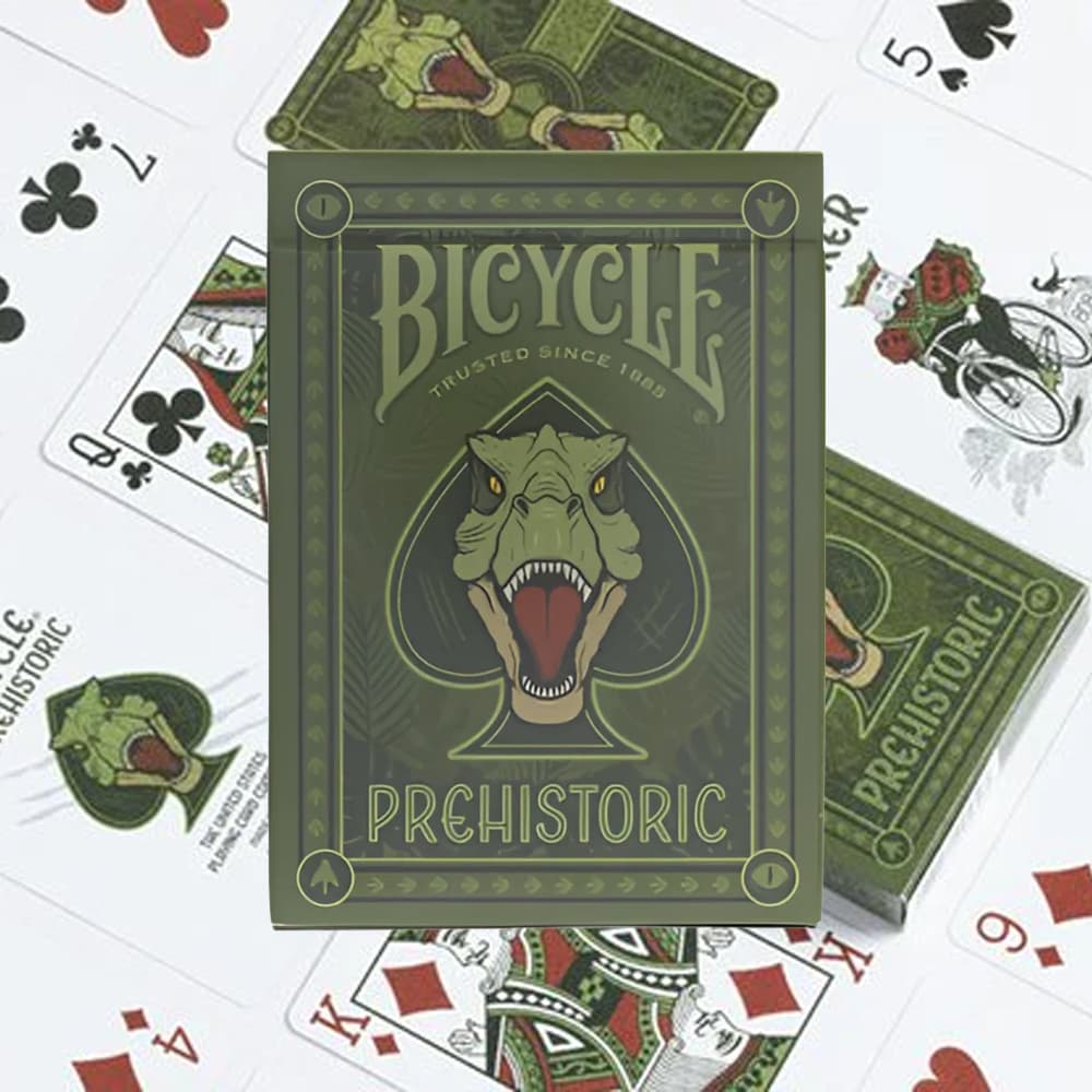 Prehistoric Playing Cards | Bicycle Dinosaur-Themed Deck