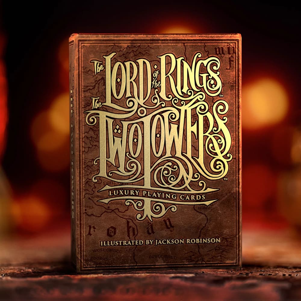The Lord of the Rings™ The Two Towers™ Luxury Playing Cards | Kings ...
